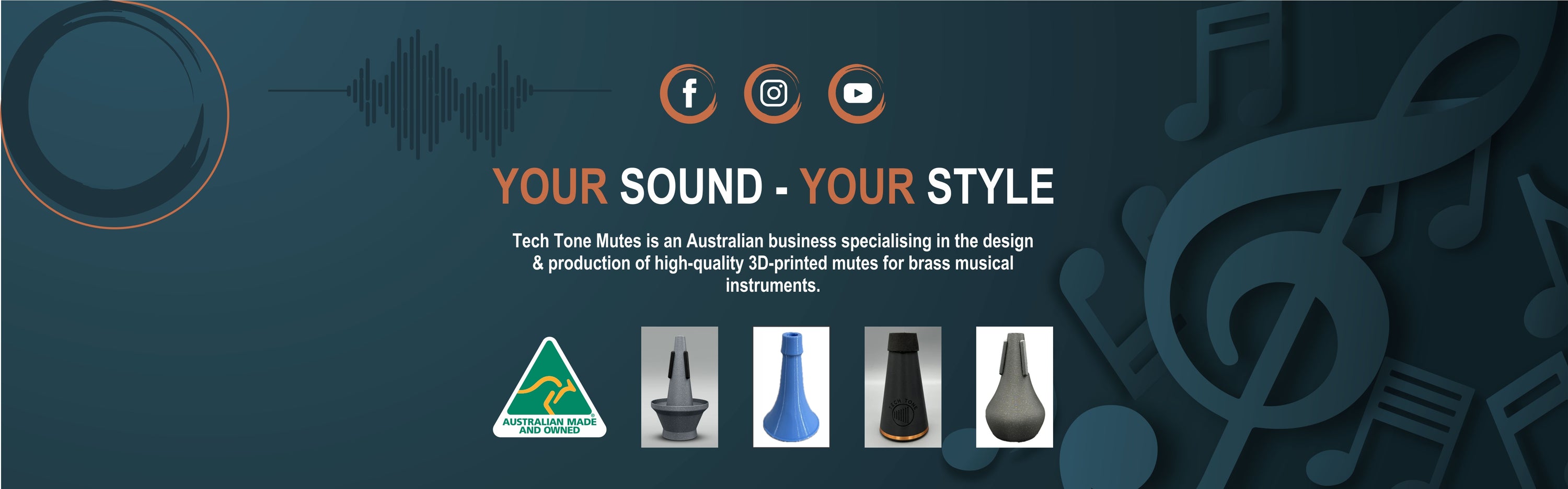 Trumpet Mute, Practice Mute, Shop Online | Tech Tone Mutes | Australia
